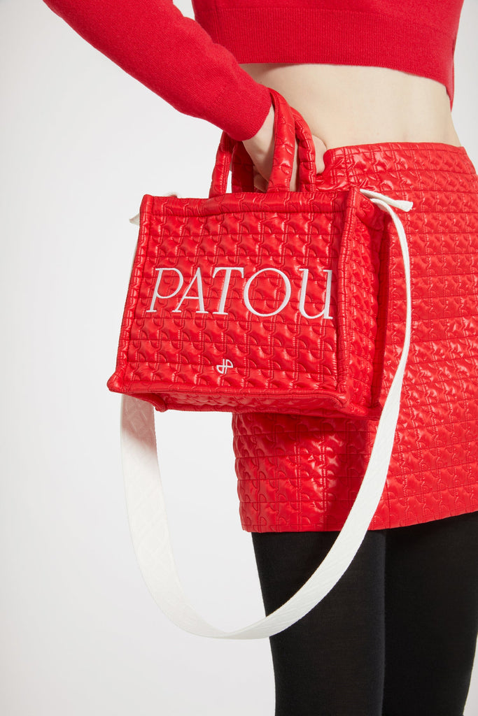 Patou | Small Patou tote in eco-friendly quilted nylon